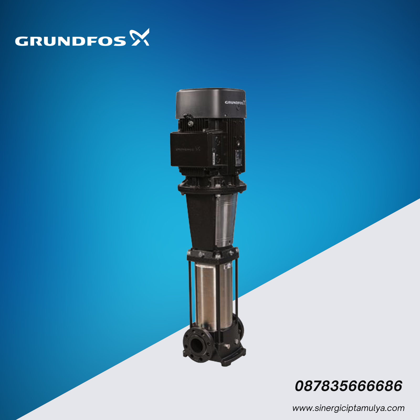 Pompa Grundfos CR 32-8 | PT. Sinergi Cipta Mulya